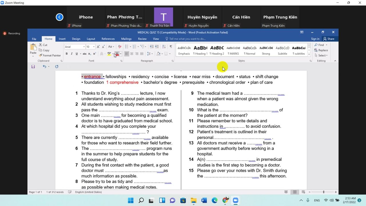 16. Unit 3 - Book 3: Communication with patients