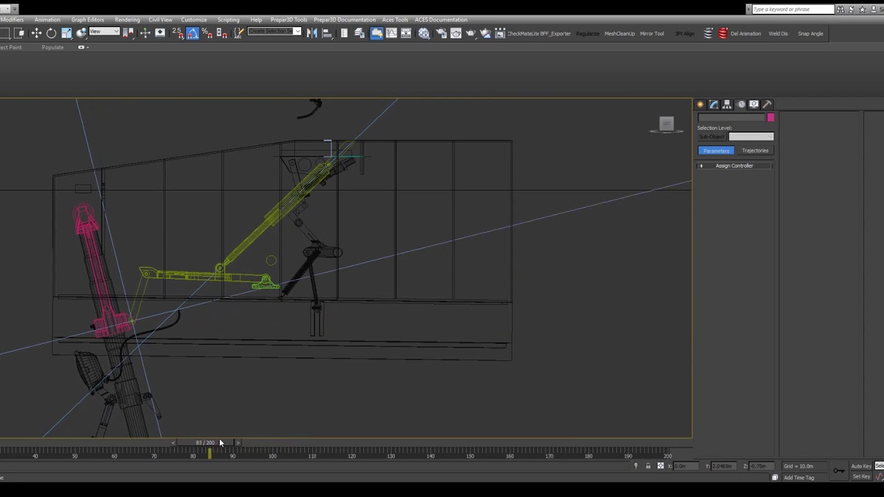 3DS MAX - LOOK AT AND IK LIMB SOLVER ANIMATION TUTORIAL