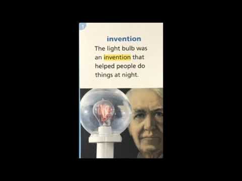 Thomas Edison Vocabulary Words