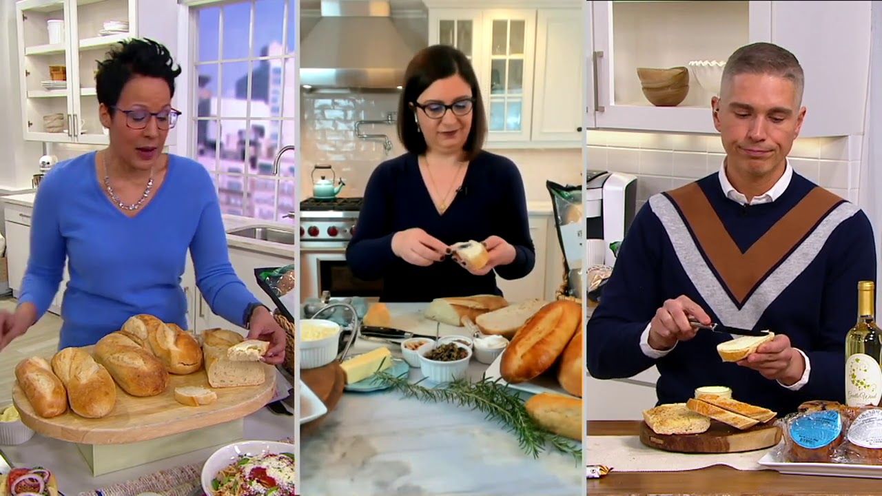 Essential Baking Co. Artisan Take-and-Bake Bread Sampler on QVC