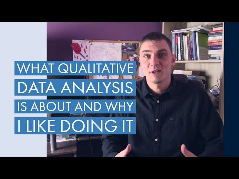 What is qualitative data analysis? ... and why I like doing it :)