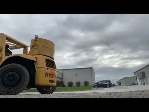 Hyster 30,000-LB. Capacity Forklift w/ Boom, Model H300, LPG, Dual ...