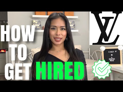 How To Get A Job at Louis Vuitton: My Process & How I Got Hired *Without* Luxury Retail Experience
