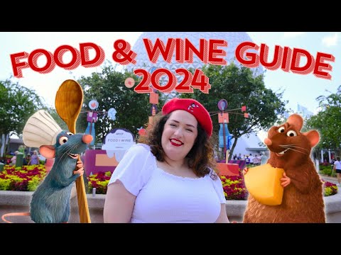 EPCOT Food & Wine Festival Guide 2024 🧀 | Complete Food Menu | Disney World