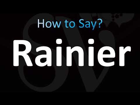 How to Pronounce Rainier (CORRECTLY!)