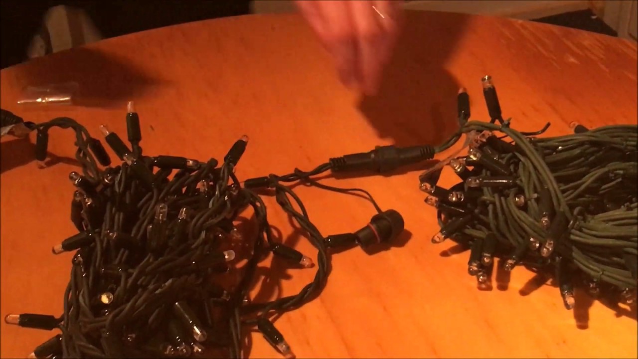 Christmas Direct - How to connect our LED string lights