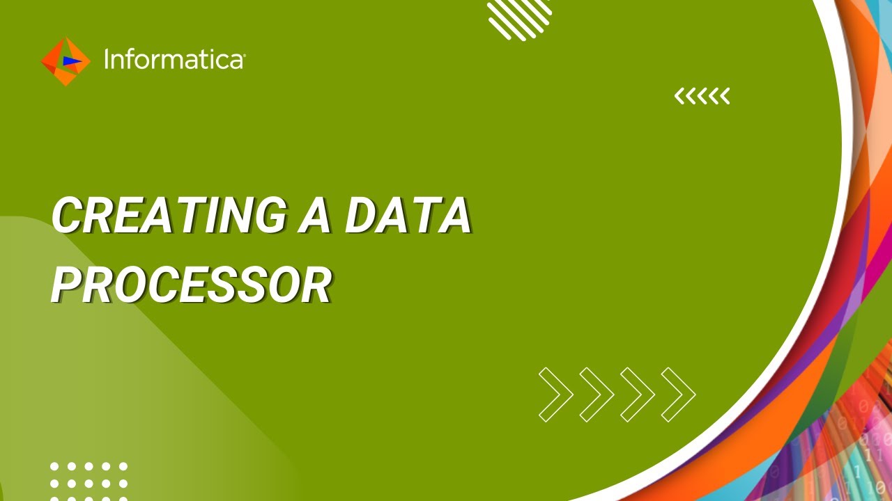 How to Create a Data Processor