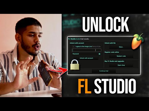 (WORKING 100%) HOW TO UNLOCK FL STUDIO 21 FROM TRIAL MODE🔥 | LIFETIME FL STUDIO ACCESS!!