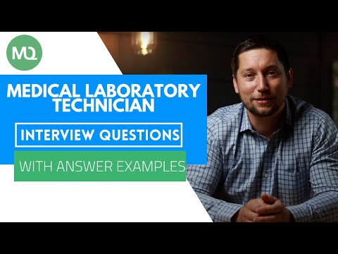 Medical Laboratory Technician Questions with Answer Examples