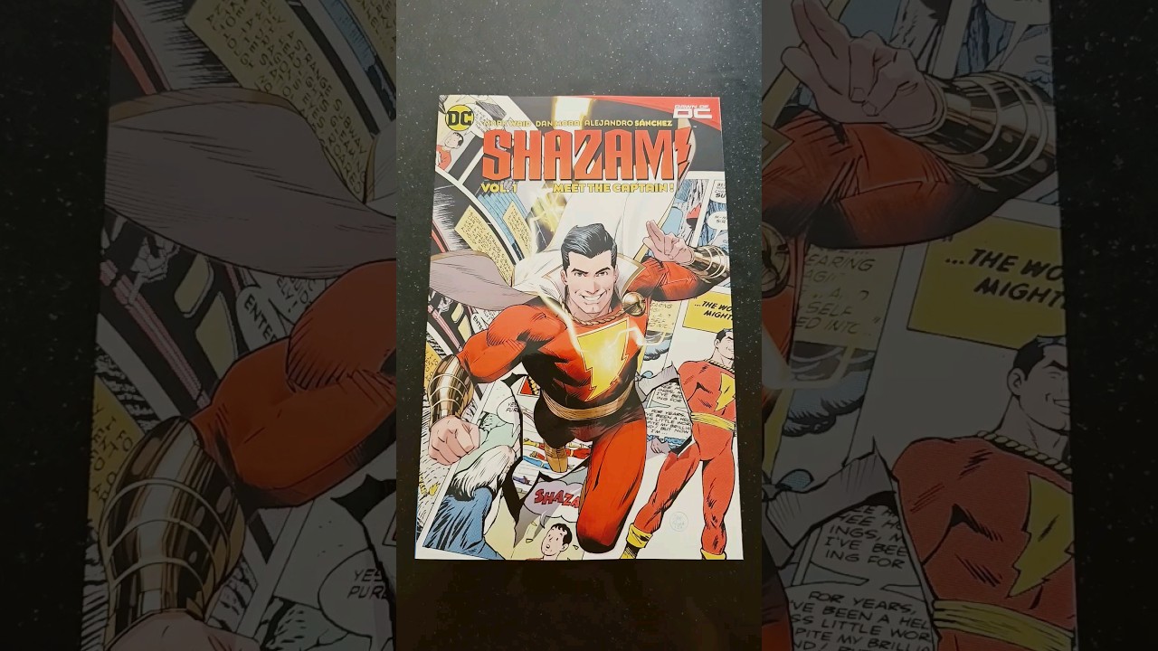 Shazam Vol 1 Meet the Captain Mark Waid Dan Mora #fun #adventure #shazam #dccomics #mustread 👍♥️