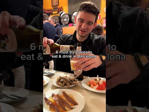 6 places to eat & drink in Barcelona