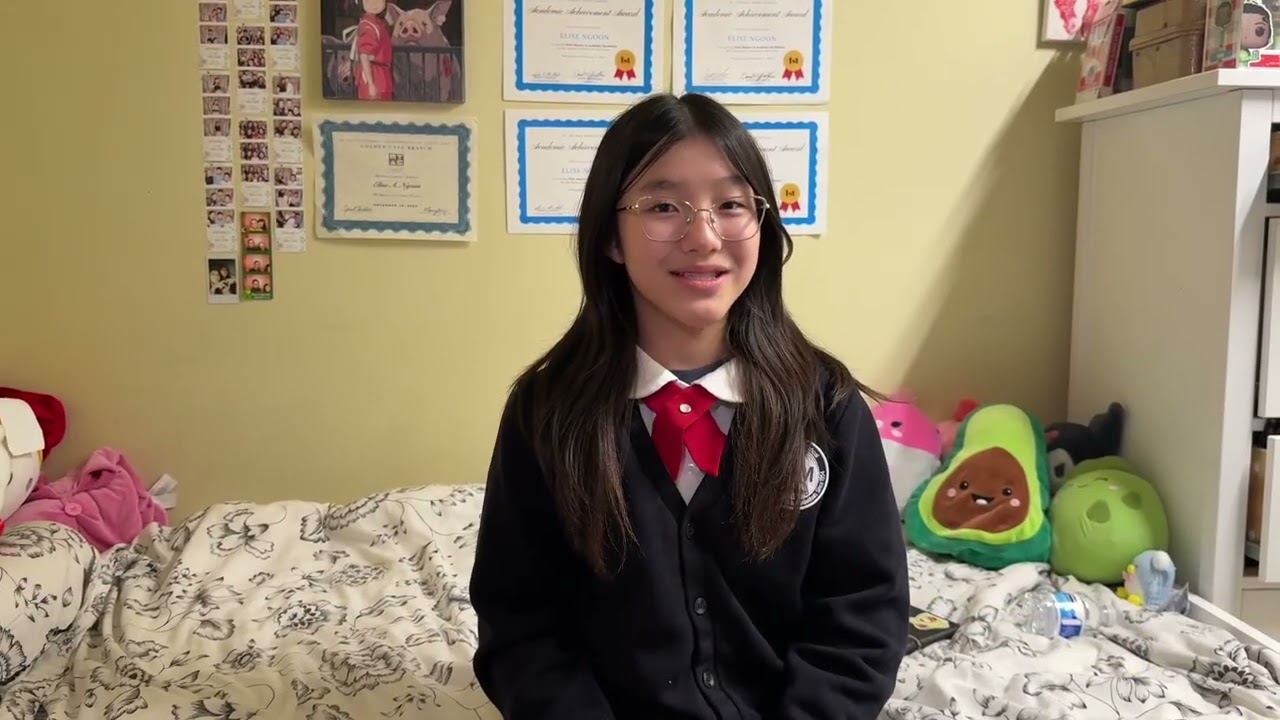 Elise Ngoon Archbishop Riordan High School application video