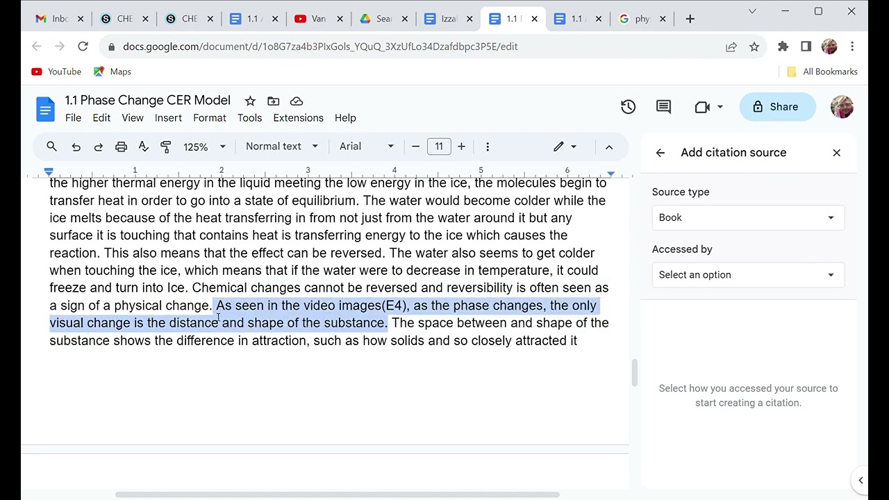 Phase Change CER: Using the 