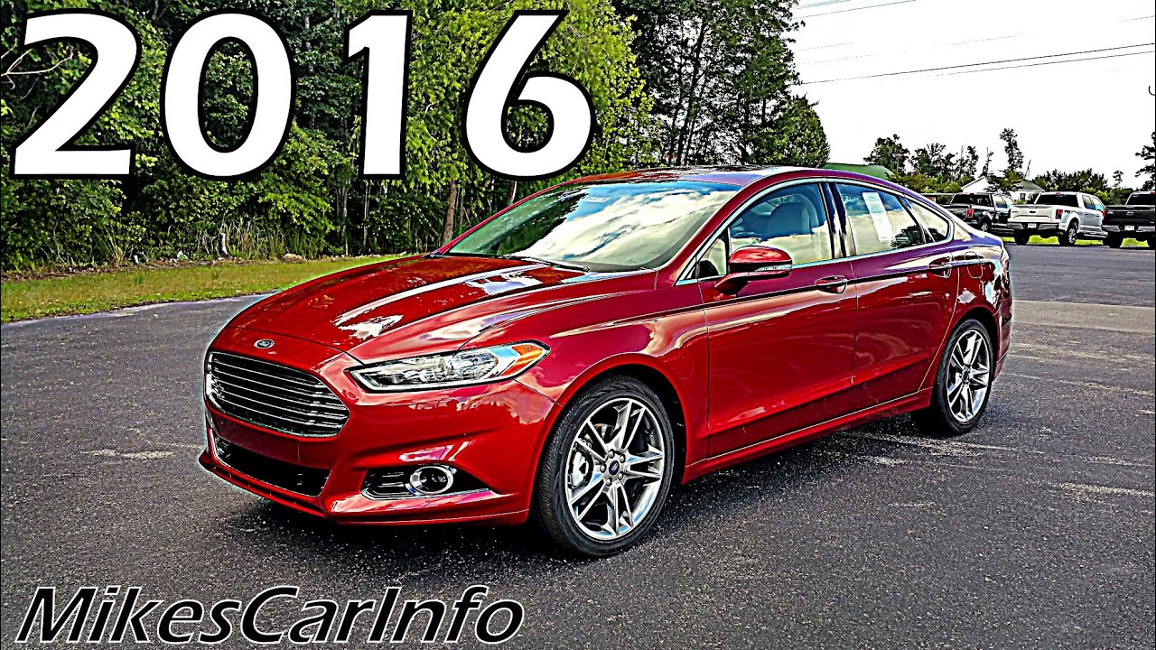 👉 2016 Ford Fusion Titanium