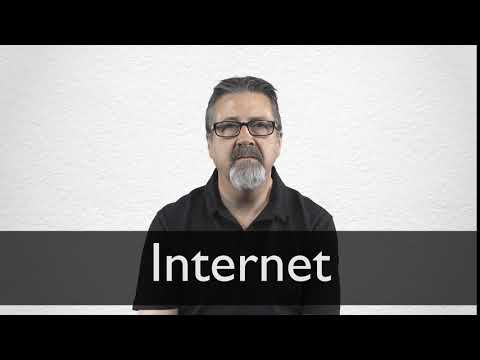 How to pronounce INTERNET in British English