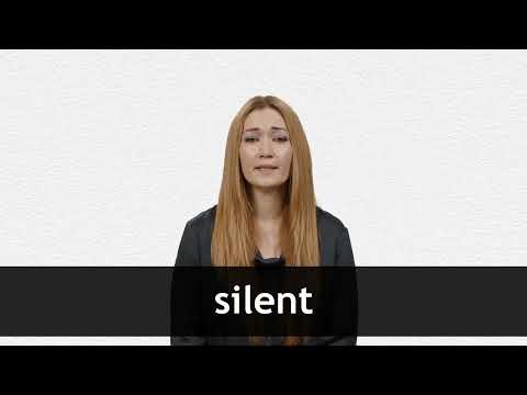 SILENT definition and meaning | Collins English Dictionary