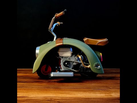 Archivo 3D VOLKSWAGEN MINI BIKE VOLKSPOD 1:4 VW BEETTLE MODEL KIT 🚗 ...