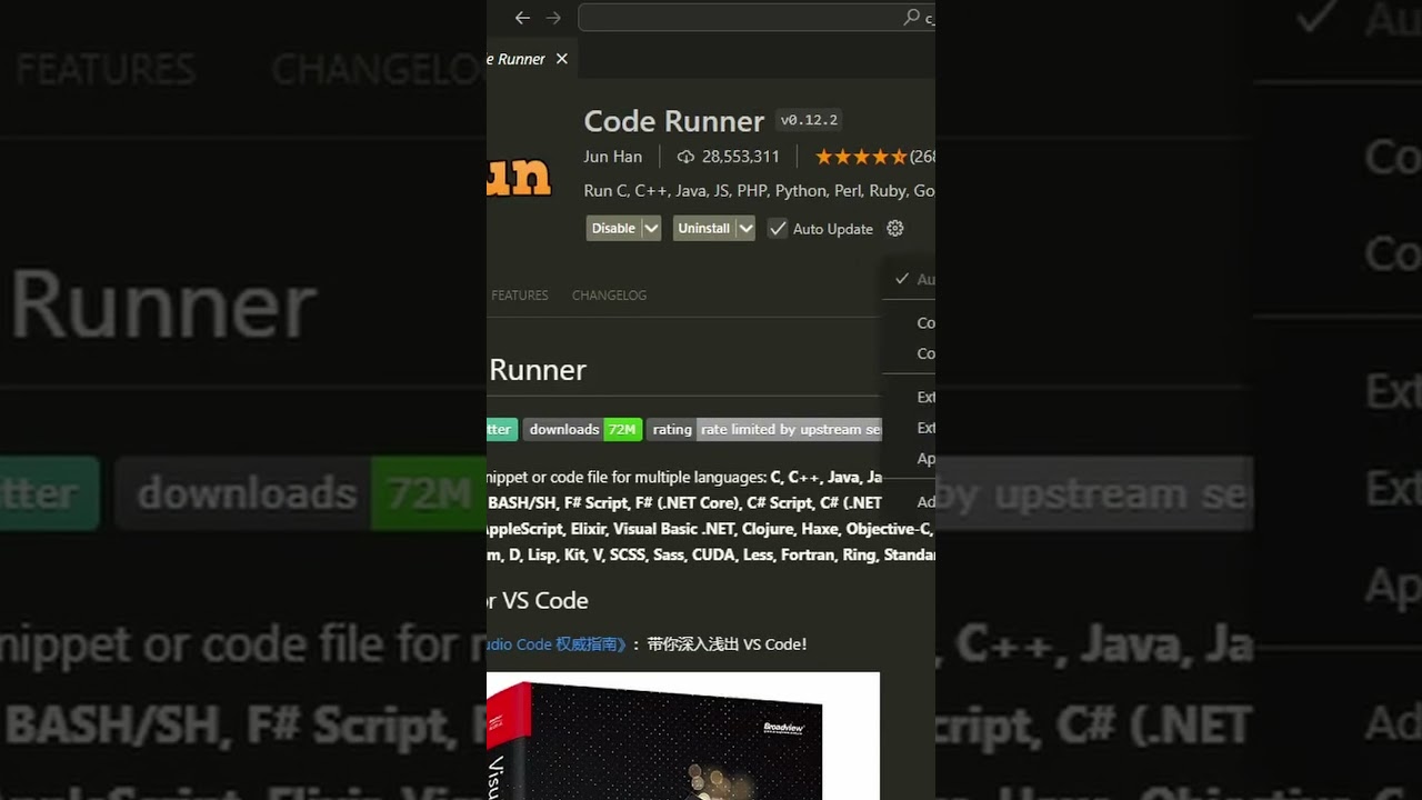 Two most important setting of code runner after installing in vs code #coding #python #programming