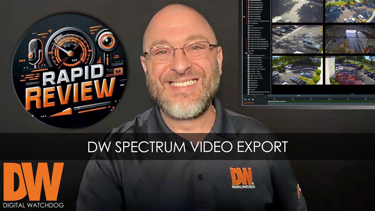 DW® Rapid Review™ DW Spectrum Exporting Video