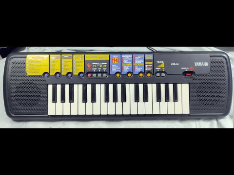Vintage 1990's Yamaha PSS-14 Portable Keyboard | Reverb