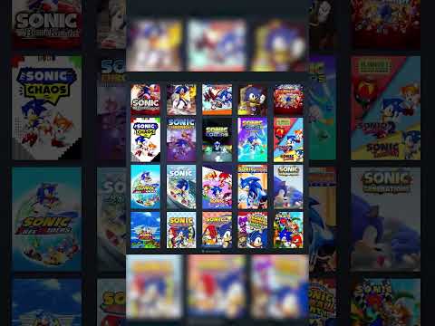 I have EVERY Sonic game on Steam! #gaming #sonic #sonicthehedgehog #steam