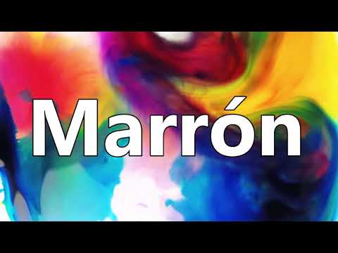 How to pronounce MARRÓN in Spanish - Learn how to say BROWN in Spanish