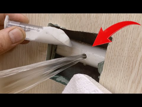 Very few people who know this secret trick! baking soda + styrofoam and pvc pipes! amazing idea