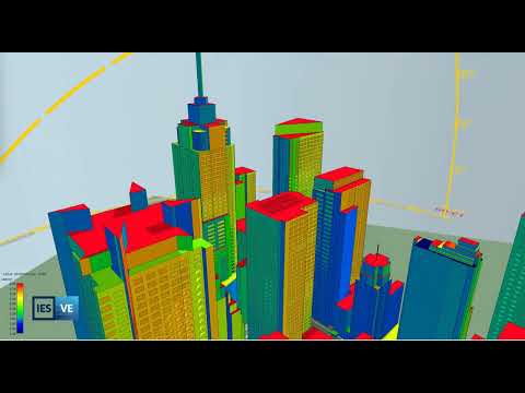 Solar Radiation Simulation with IESVE Software - New York City