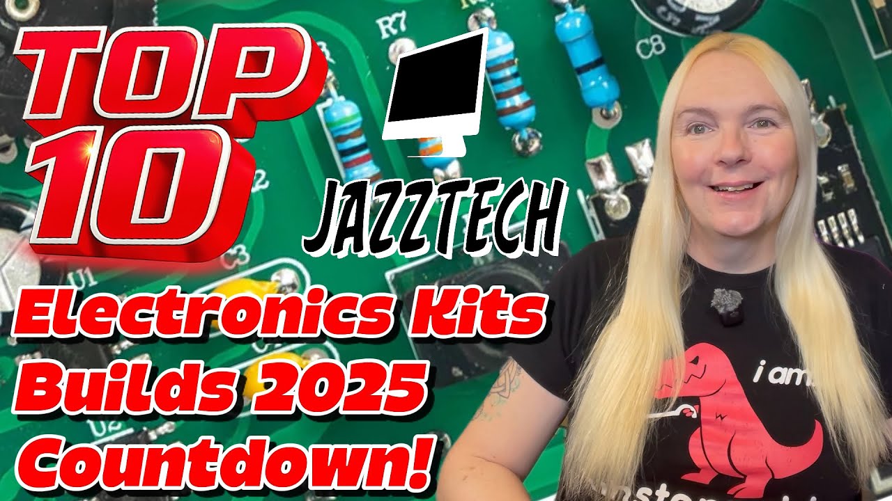 JazzTech Top 10 Most Watched Electronics Soldering Kits 2025!  Which Kit Is Your Favourite?