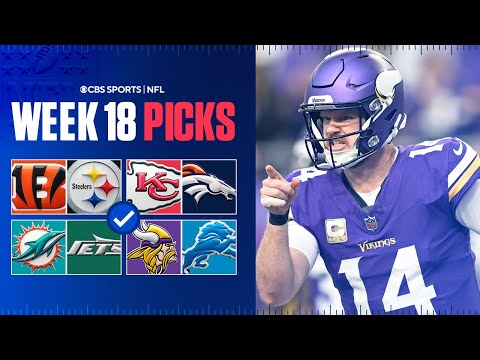 NFL Predictions and Best Bets For EVERY Week 18 Game [Vikings at Lions & MORE]