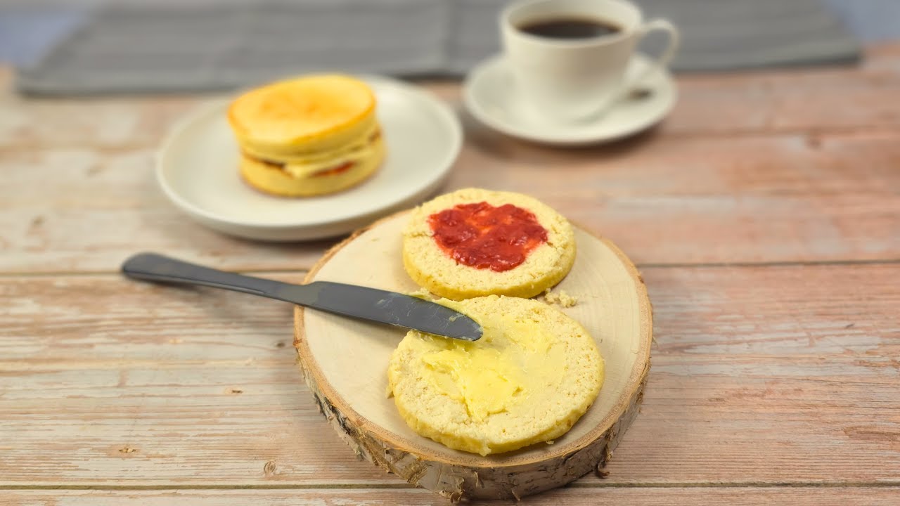 Cottage Cheese English Muffins For Two (High Protein, Keto)