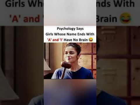 #girls#whose#name#end#with#a#and#i#no#brain#psychology#UshaRaniK03#shorts
