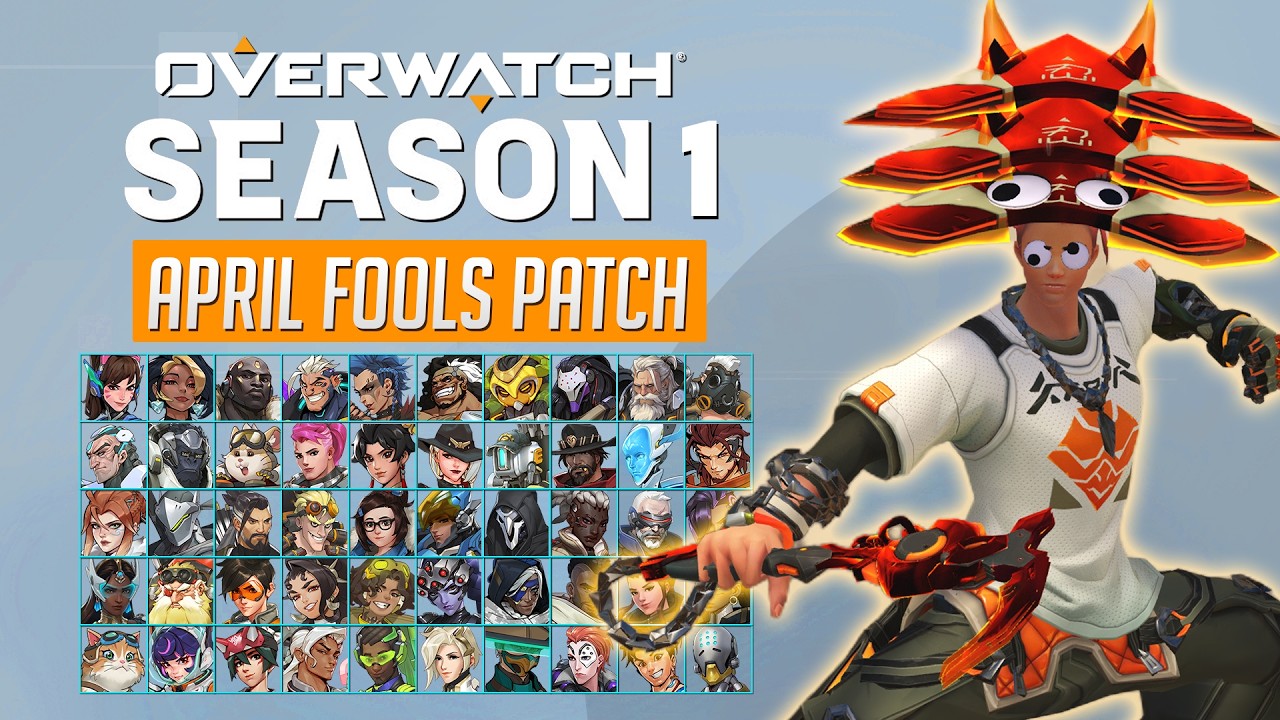 Overwatch - EVERY HERO CHANGE for April Fools Patch 2026