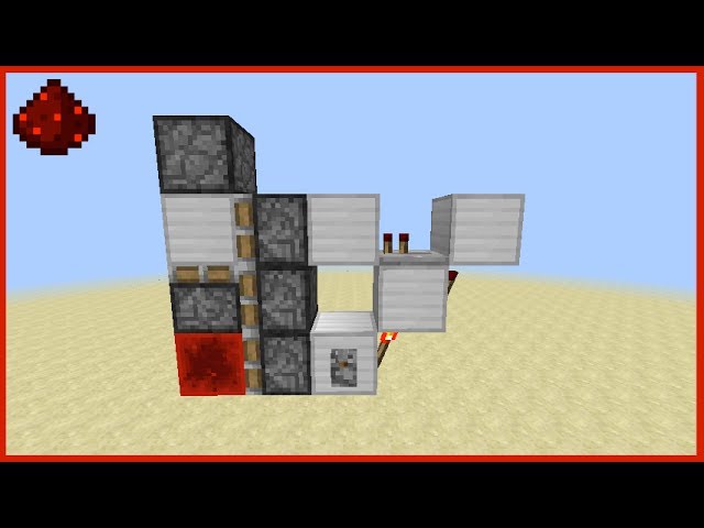 Redstone Device - Seamless Tileable Piston Trapdoor Minecraft Map