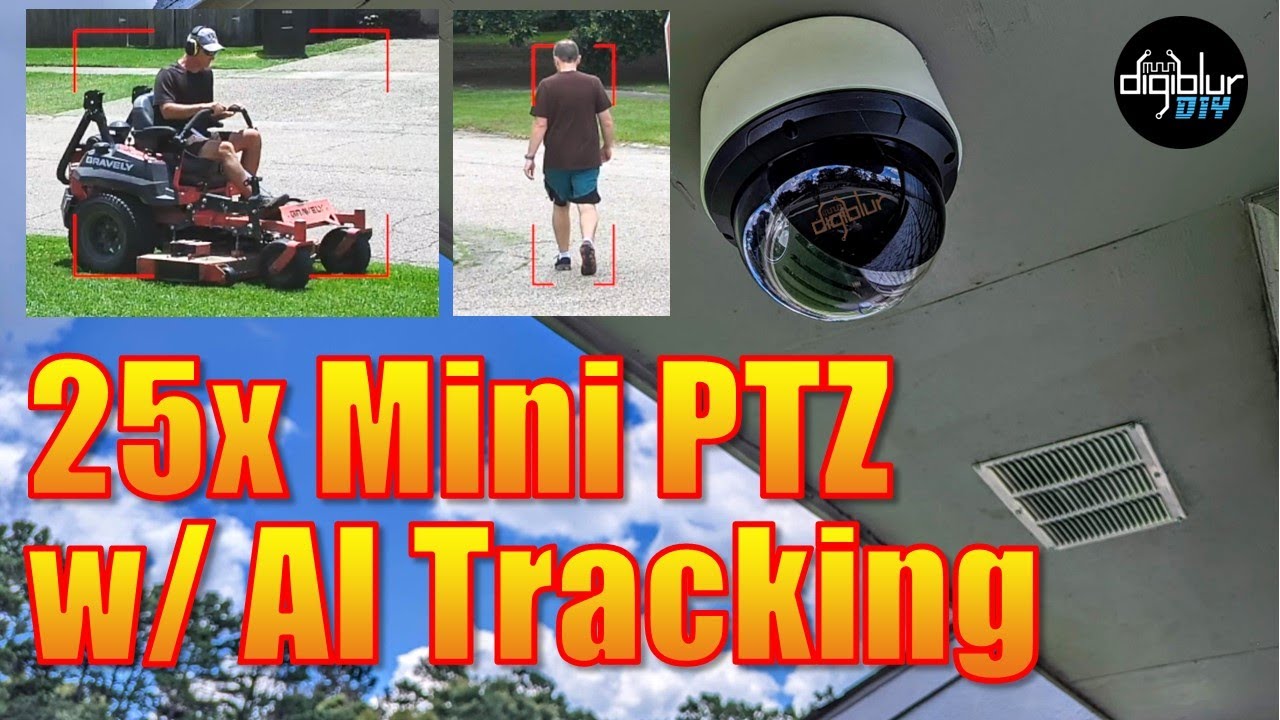 NEW Favorite Camera! AI Tracking Mini PTZ w/25x Zoom SD4A425DB-HNY