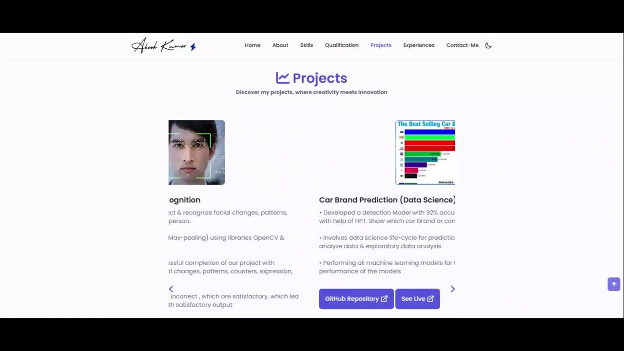 akashkam559.github.io - Akash Digital Portfolio/Resume Website