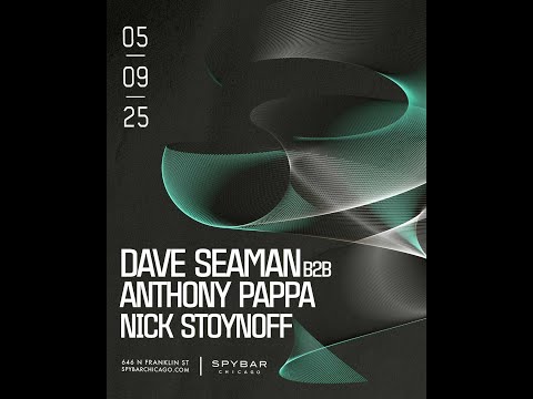 Dave Seaman and Anthony Pappa - May 9th 2025 - Chicago, IL (Spybar)