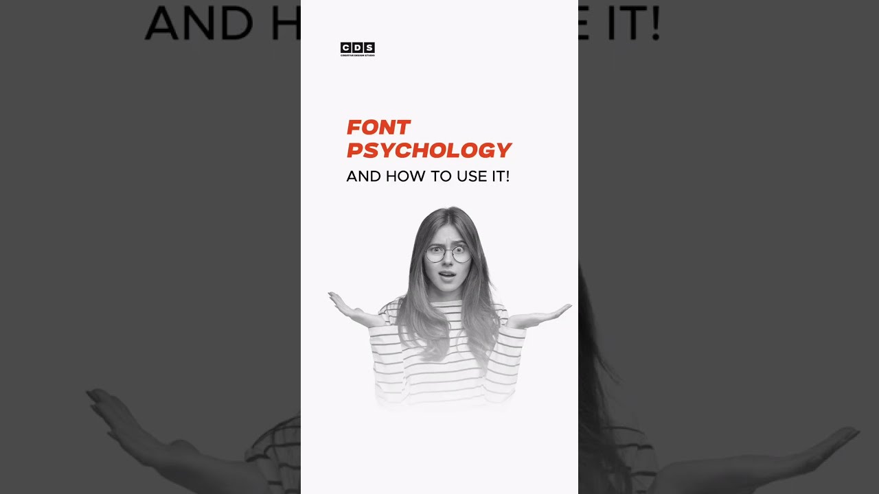 Font psychology and how to use it? #brand #graphic_design #font