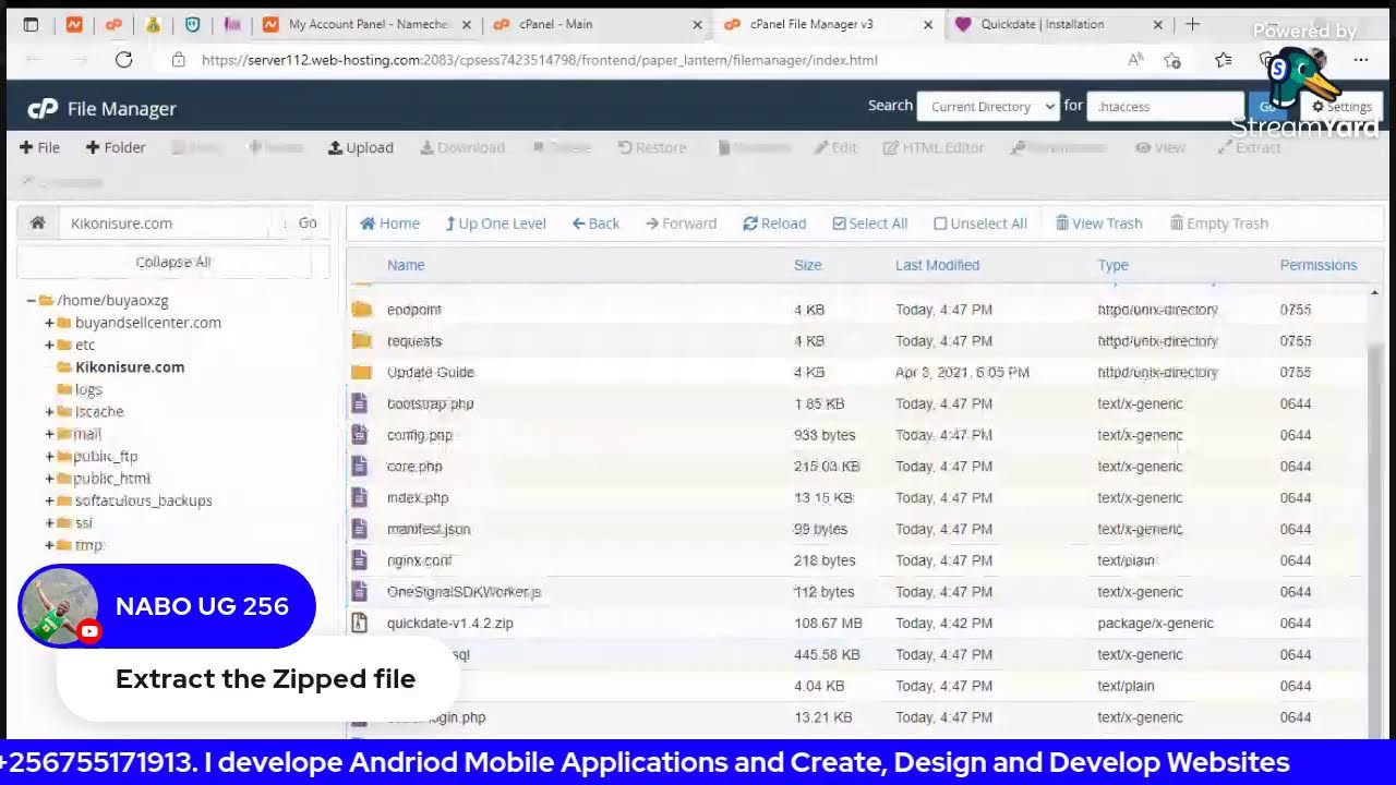 How To Install Quick Date Php Script Using Cpanel To Your Website Easily #Datingwebsite