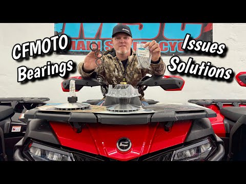 CFMOTO Clutch Bearing Fix | Upgrade Bearing or Rebuild? Do U have this problem?