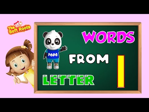Kids Learning | Words From Letter I | Words Start With Letter I | Kids Vocabulary Words