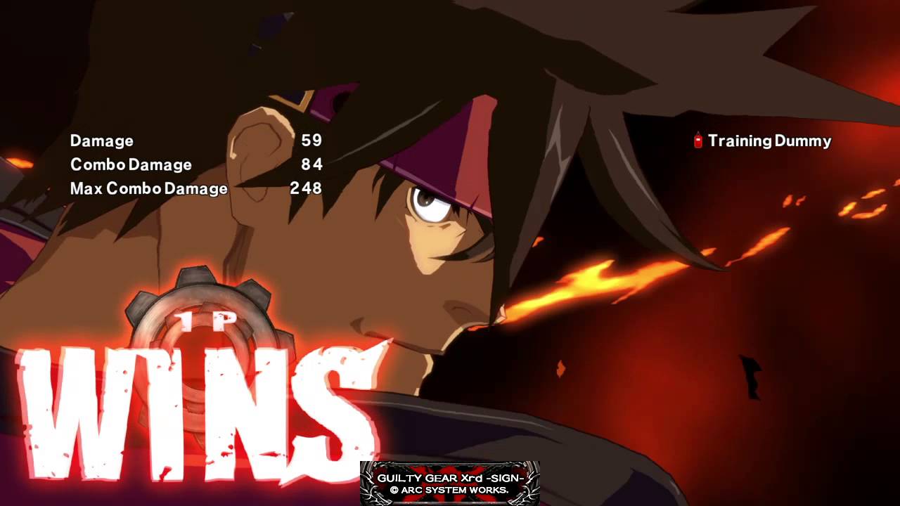 Guilty Gear Xrd -SIGN- Sol Badguy Instant Kill Combos