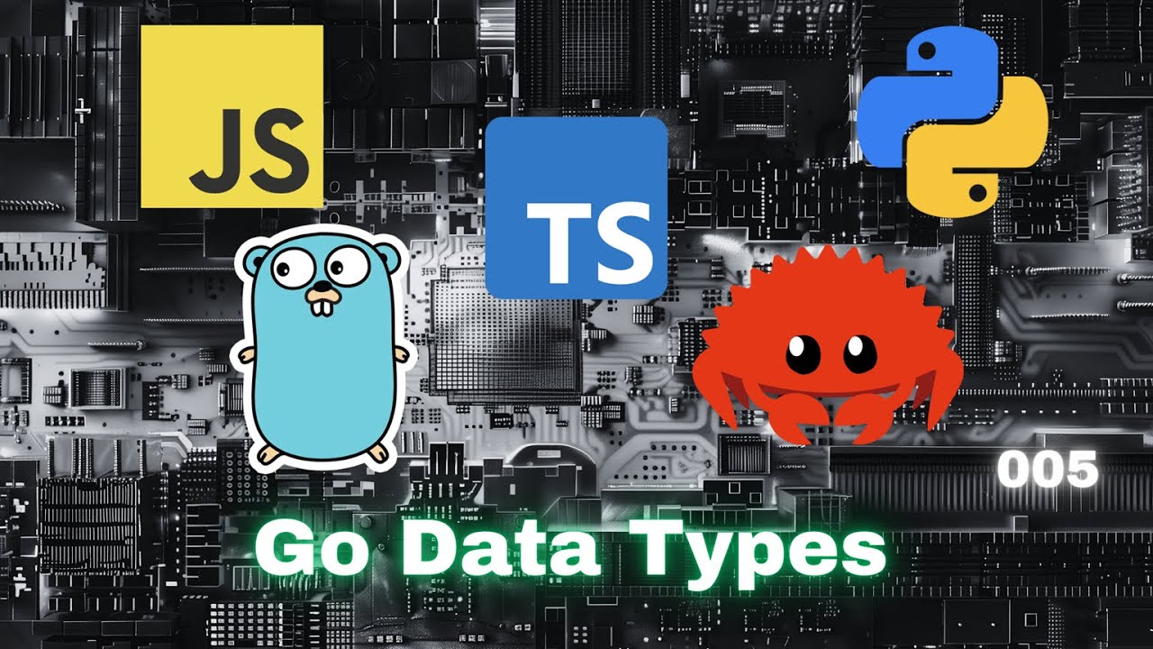 Go Data Types - JavaScript, Typescript, Python, Go & Rust