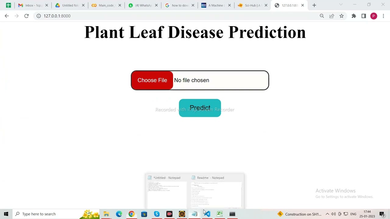 Plant Leaf Diseases Detection and Classification Using Image Processing and Deep Learning Techniques