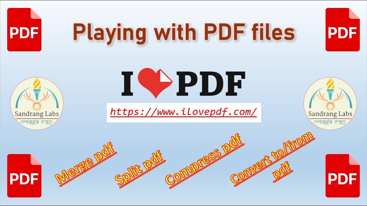 Playing with PDF files | All in One PDF Operations | www.ilovepdf.com