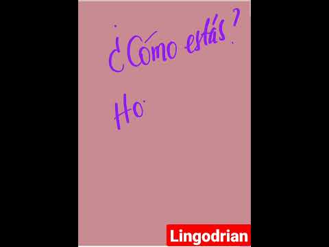 ¿Cómo estás? How are you? #aprendeespañol #spanishclass #learningspanish #español #spanishlessons