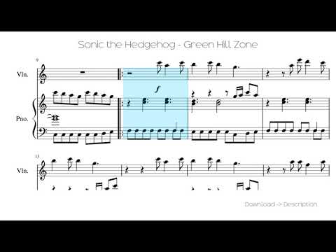 🎶 Sonic The Hedgehog - Green Hill Zone 🎸🎸
