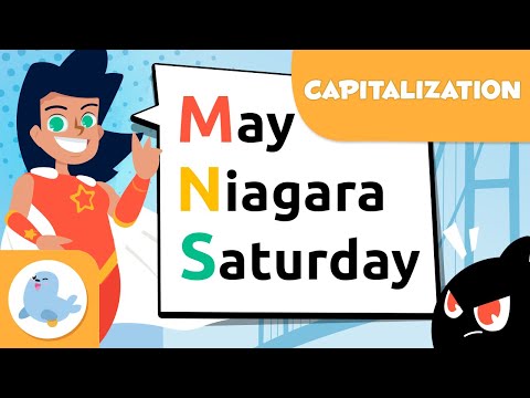 CAPITALIZATION (MINTS) 🦸♀️ Grammar and Spelling for Kids 📝 Superlexia⭐ Episode 2
