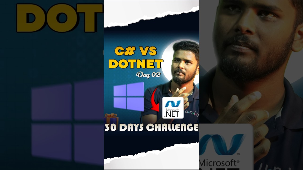 02 - C# vs Dot Net / #shorts