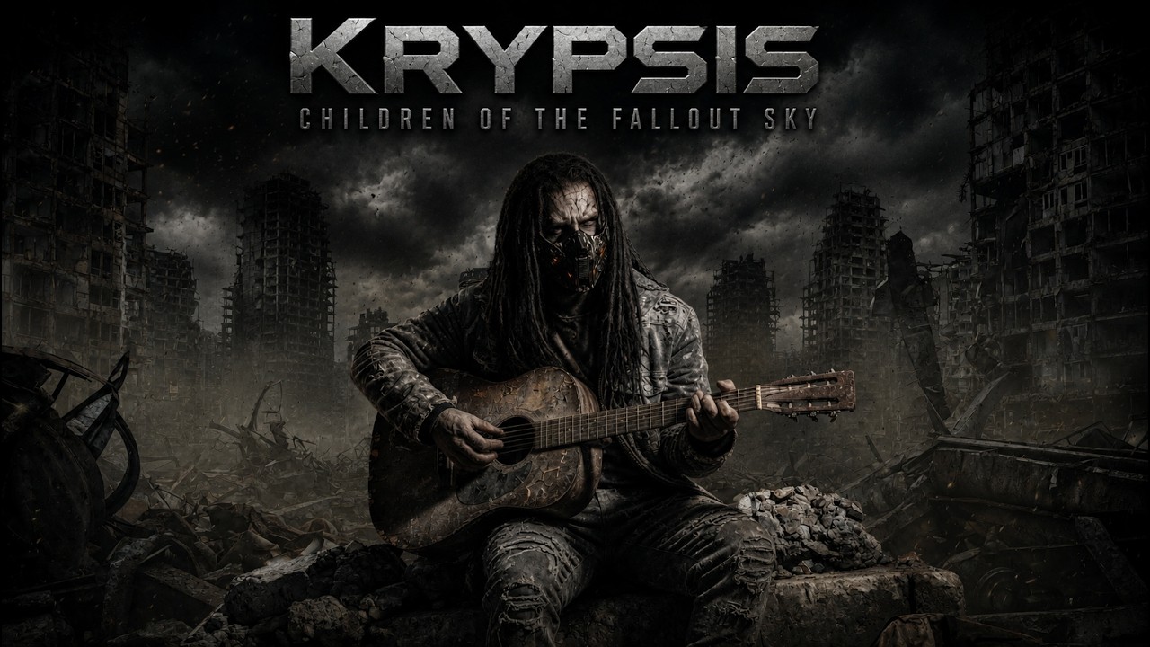 KRYPSIS – Children Of The Fallout Sky (Official Music Video) | Melodic Industrial Metal 2026